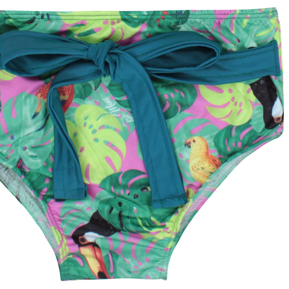 Conjunto Infantil Biquini UV 50+ Charmosa Lilás